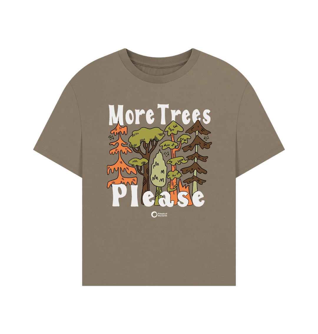 Women's Tree Oversized T-shirt | Friends of the Earth Shop