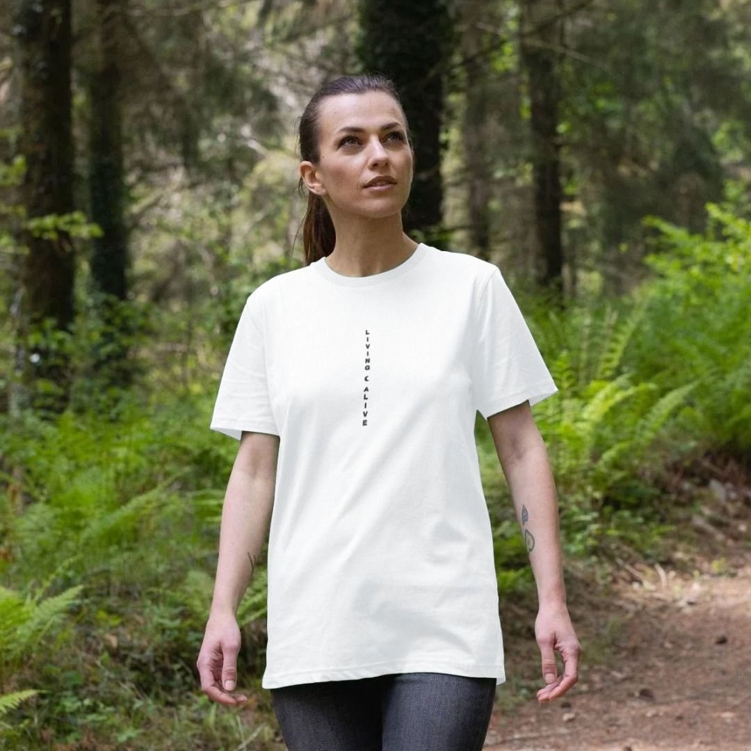 Living, Alive T-shirt