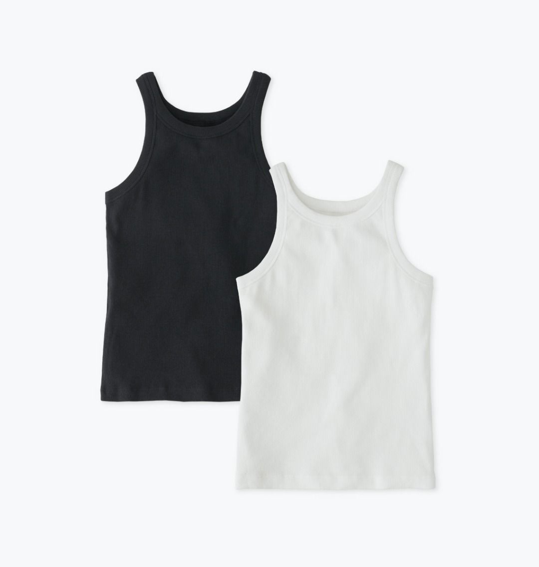 Women's Ribbed Vest Top - 2 Pack | Organic Cotton | Rapanui