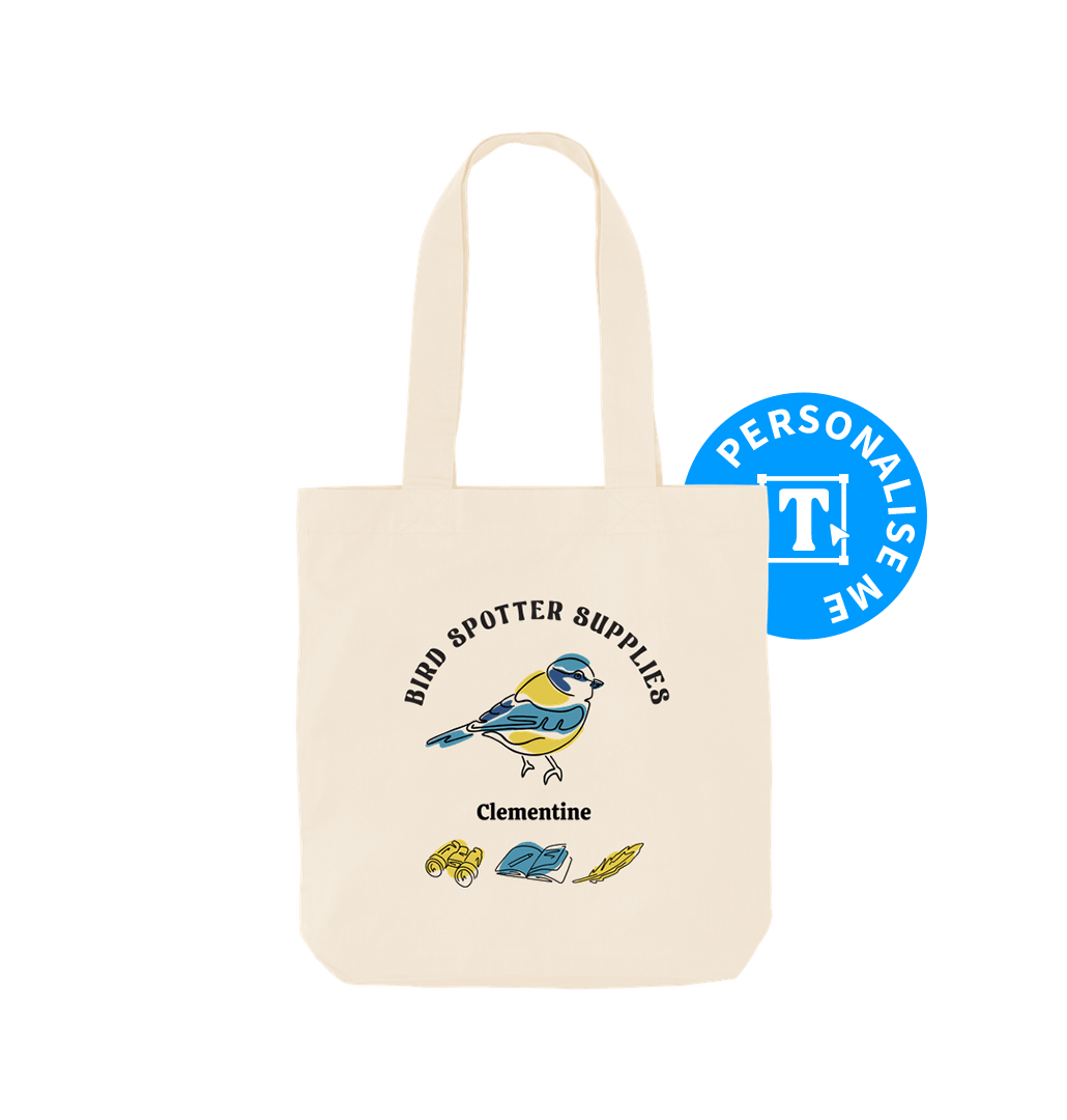 Personalised Bird Spotter Tote Bag | Official RSPB Shop