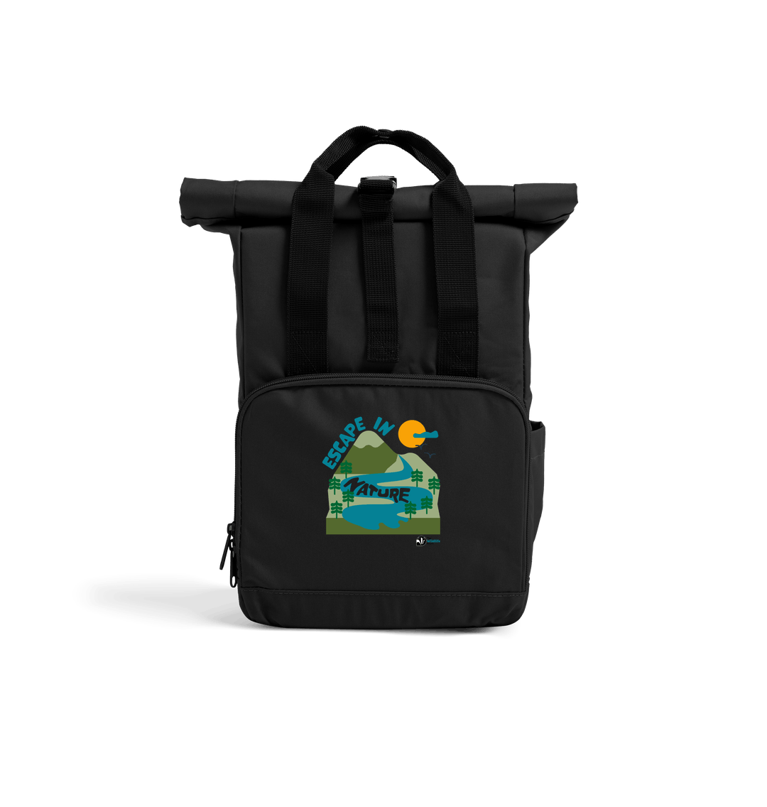 Escape In Nature Mini Roll Top Backpack