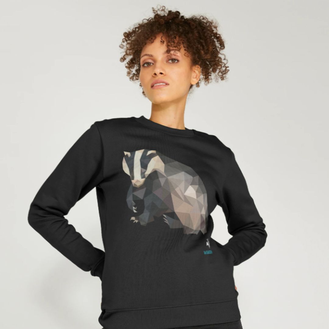 Geometric Badger Jumper | The Wildlife Trusts Store
