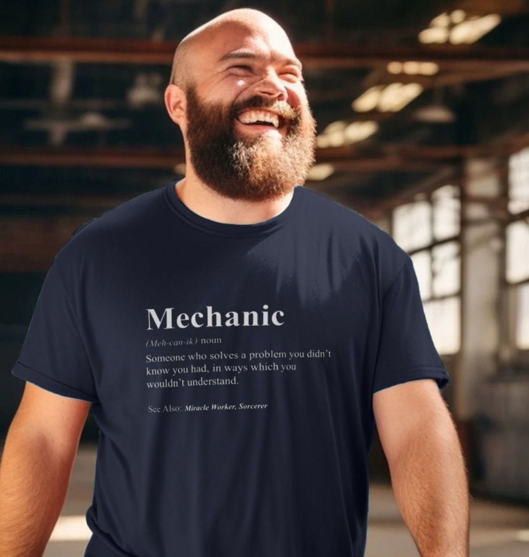 Mechanic Definition T Shirt | Gifts for Mechanics | Shirtbox