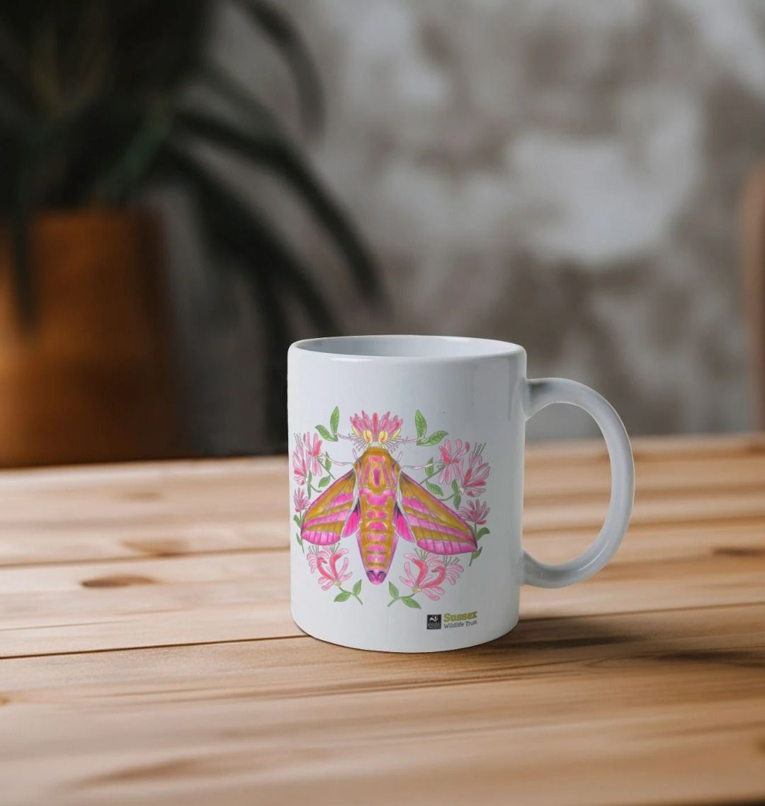 Elephant Hawk-moth Mug