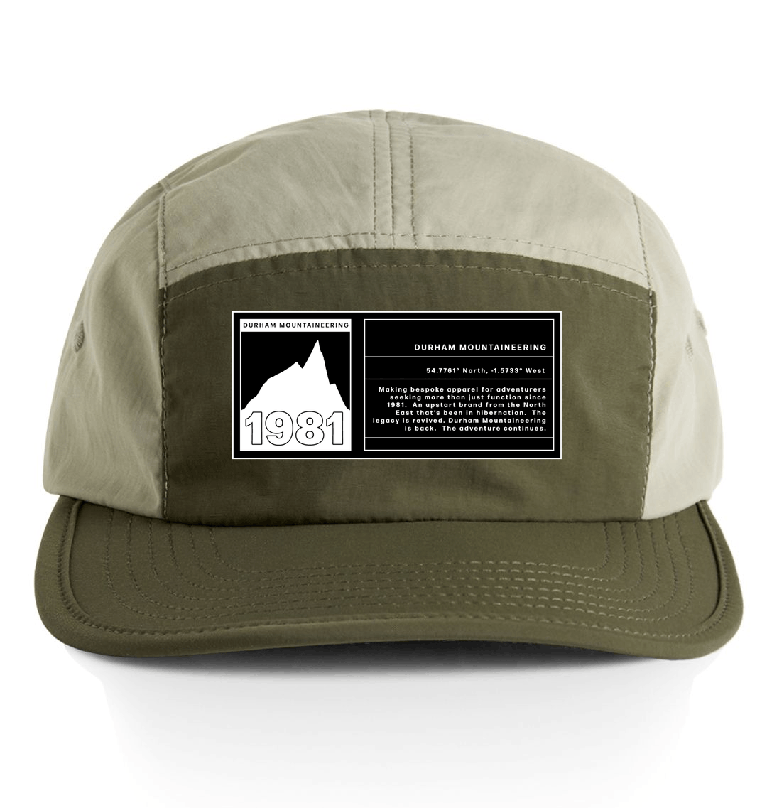 Revival Two Tone Nylon Cap - Moss Green