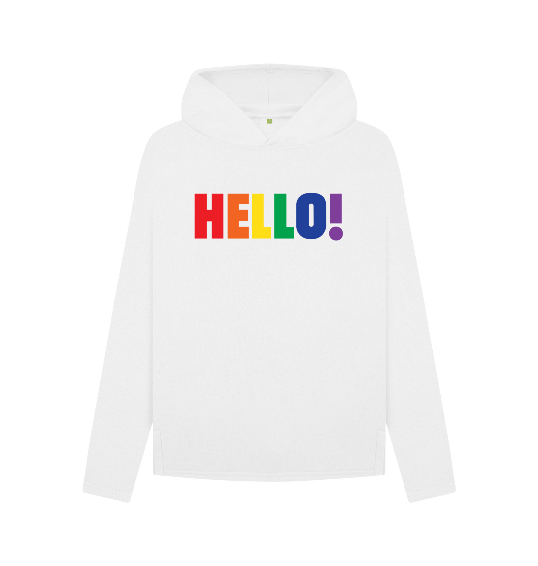 Rainbow HELLO! Women's Hoodie