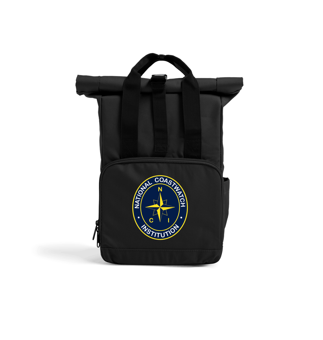 Mini Recycled Roll-Top Backpack - NCI Logo