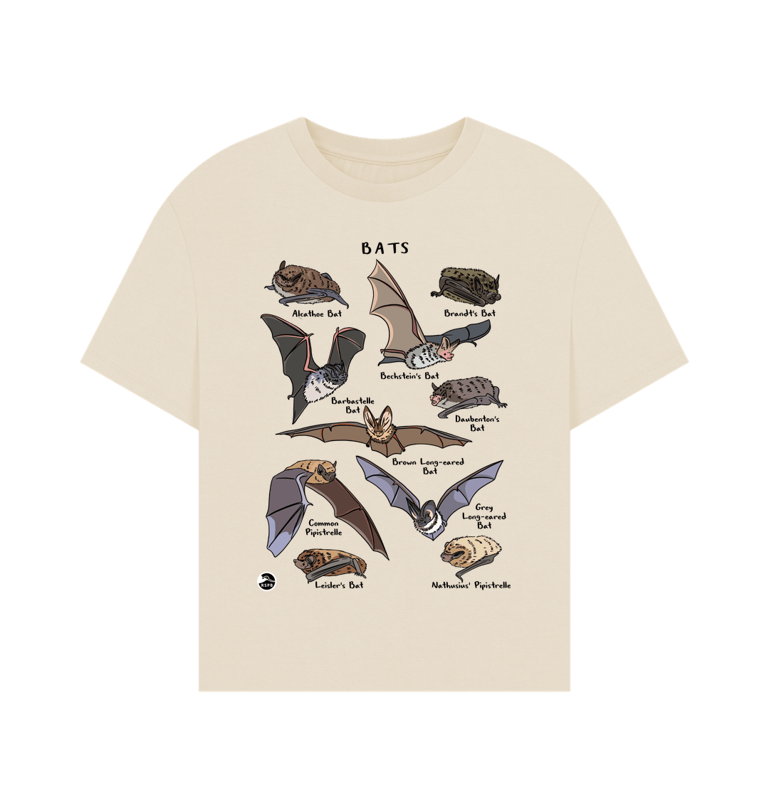 Women's British Bats Oversized T-shirt