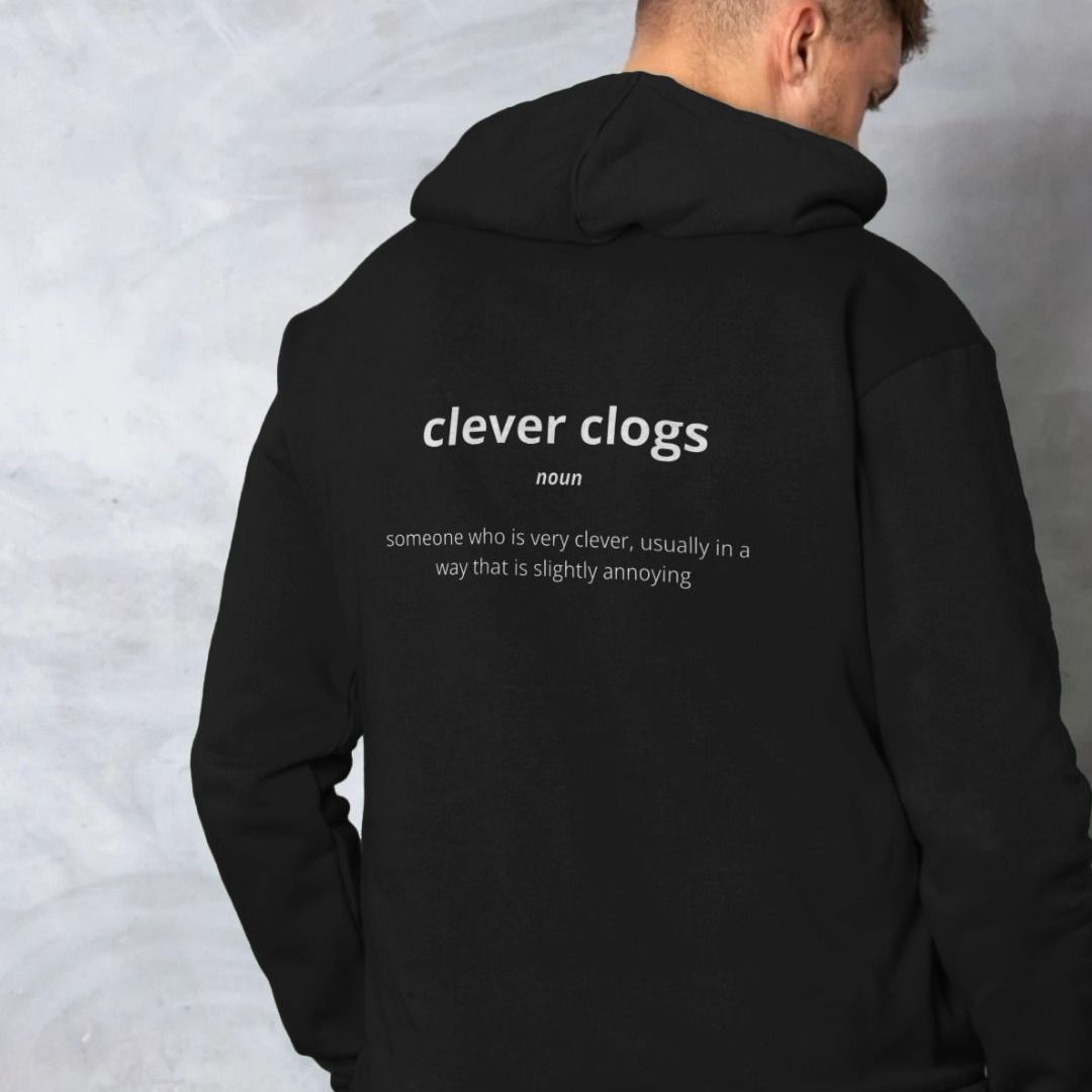 Clever clogs organic cotton Hoodie