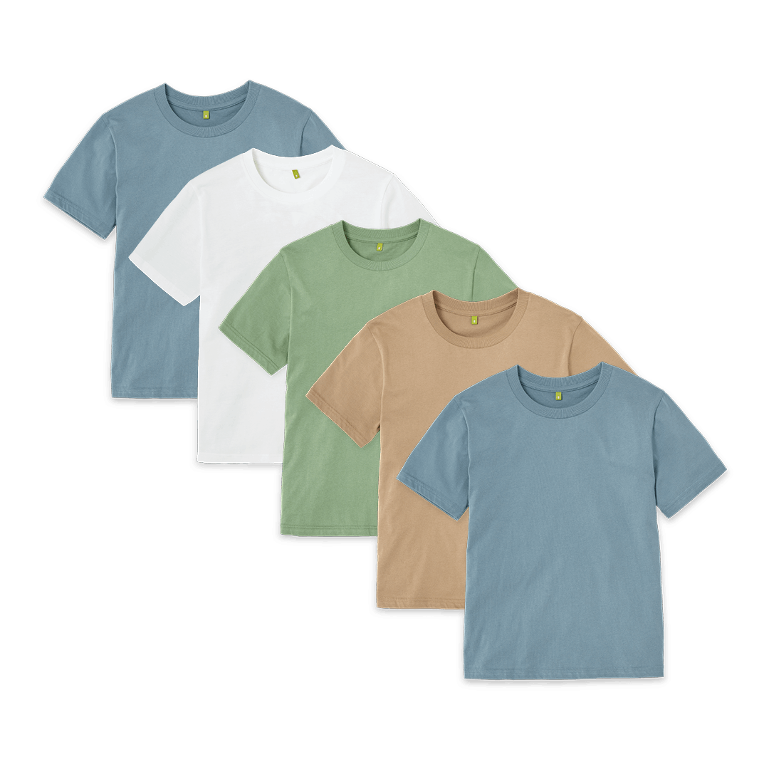 Women's Basic T-shirt - 5 Pack