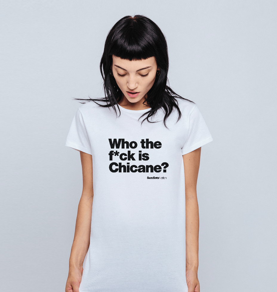 Who Is Chicane T-Shirt | Chicane Lyrics Tee | Chicane