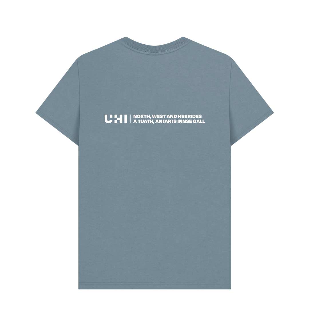 UHI North, West and Hebrides - Basic T-shirt black, logo on the back