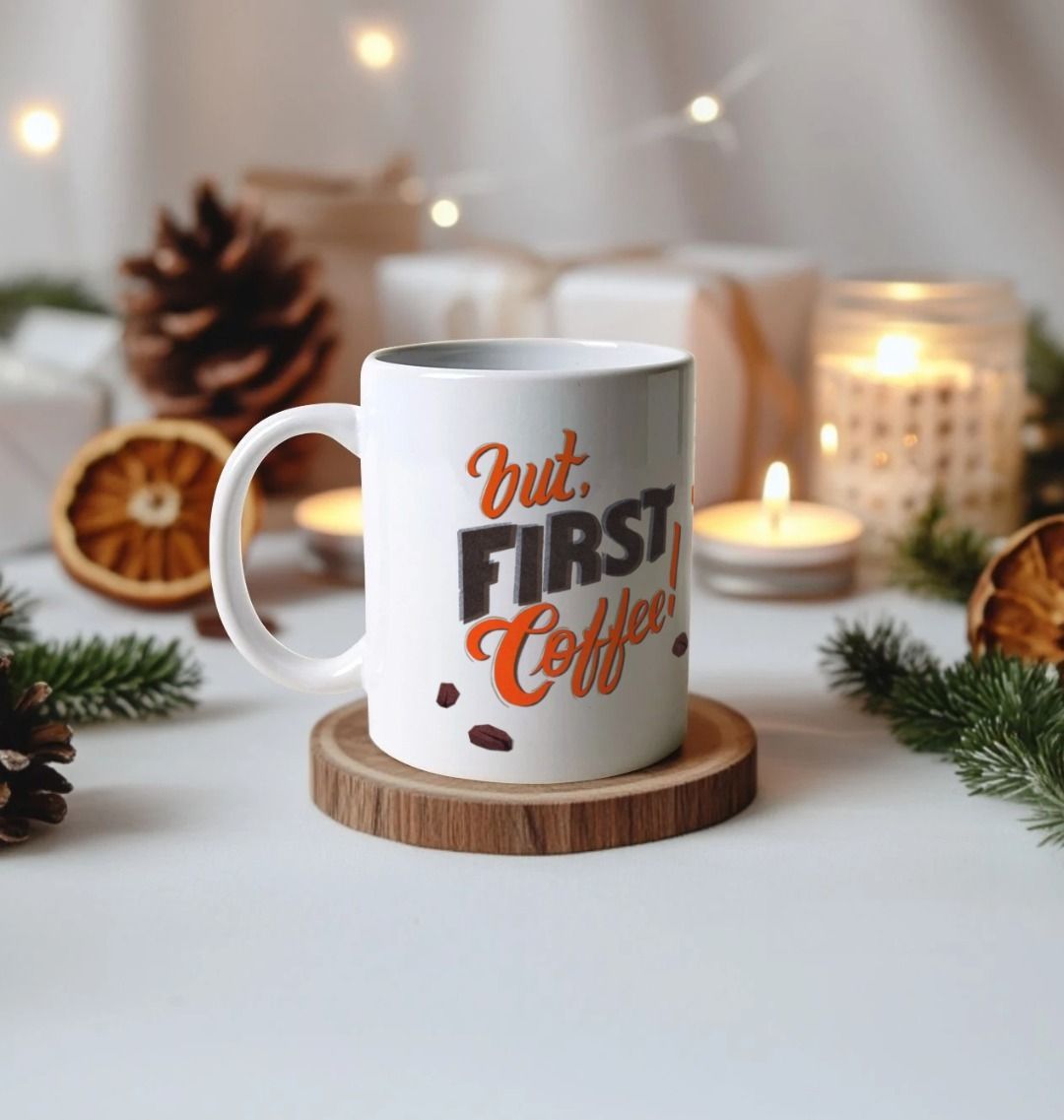 But First Coffee - Ceramic Mug
