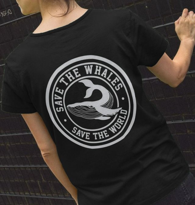 Save The Whales Sticker