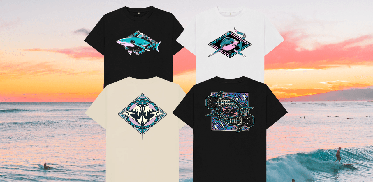 Shark T-Shirts | Official Shark Trust Shop