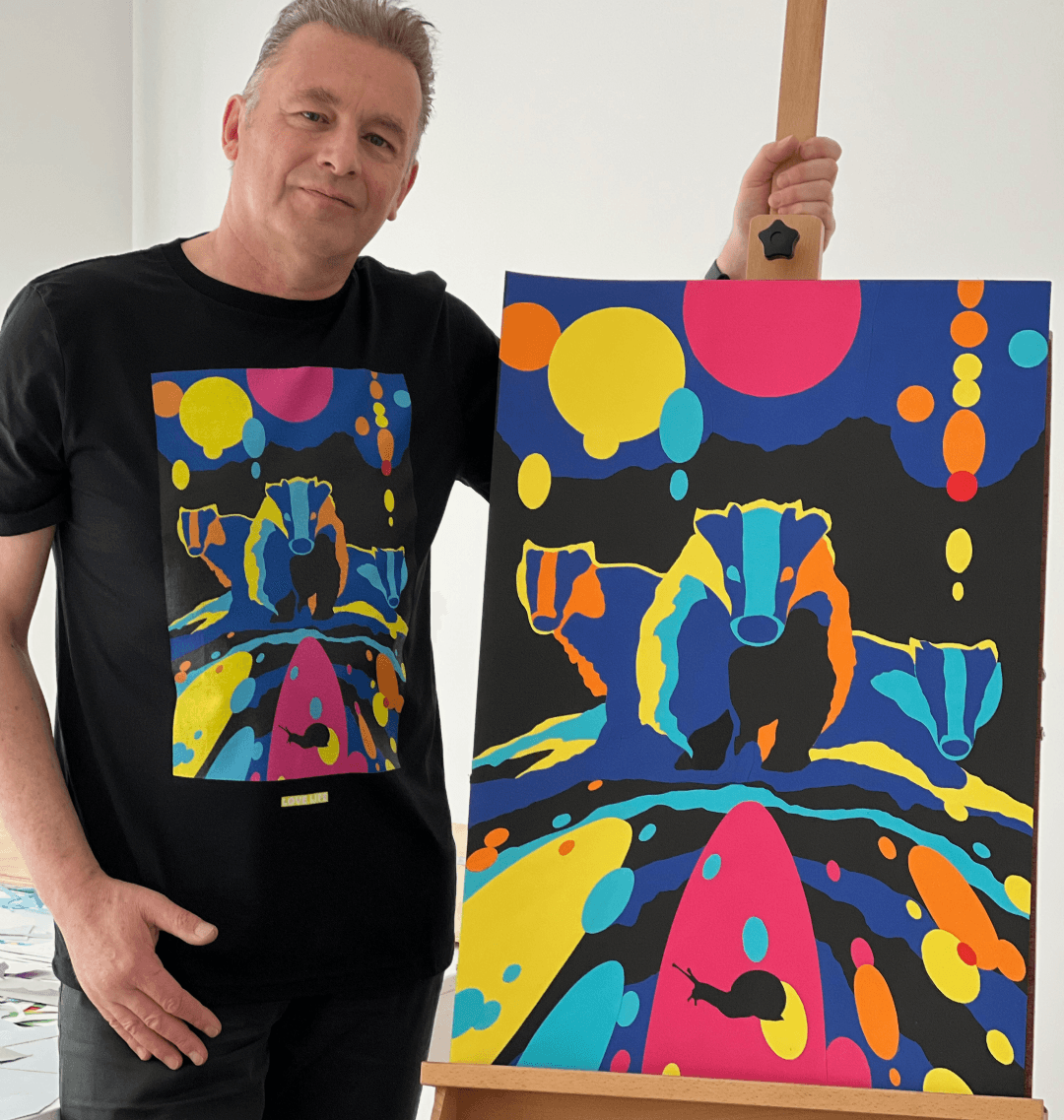 Badgers T-shirt | Official Chris Packham Store