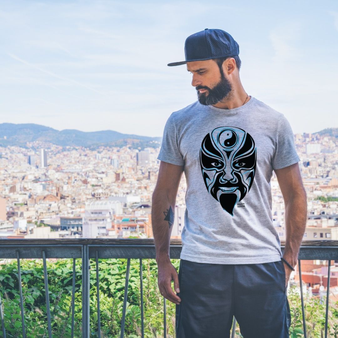 Chinese Mask Ying & Yang