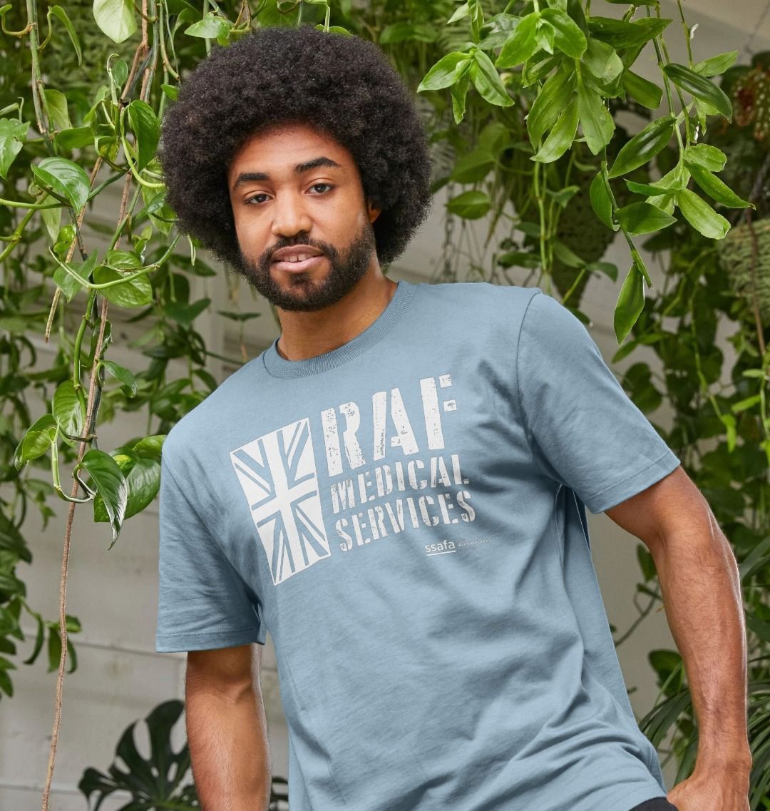 SSAFA RAF Medical Services T-shirt (Stone Blue) | SSAFA Store