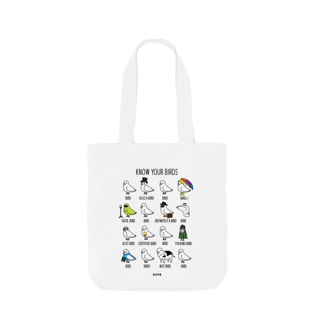 Know Your Birds Tote Bag