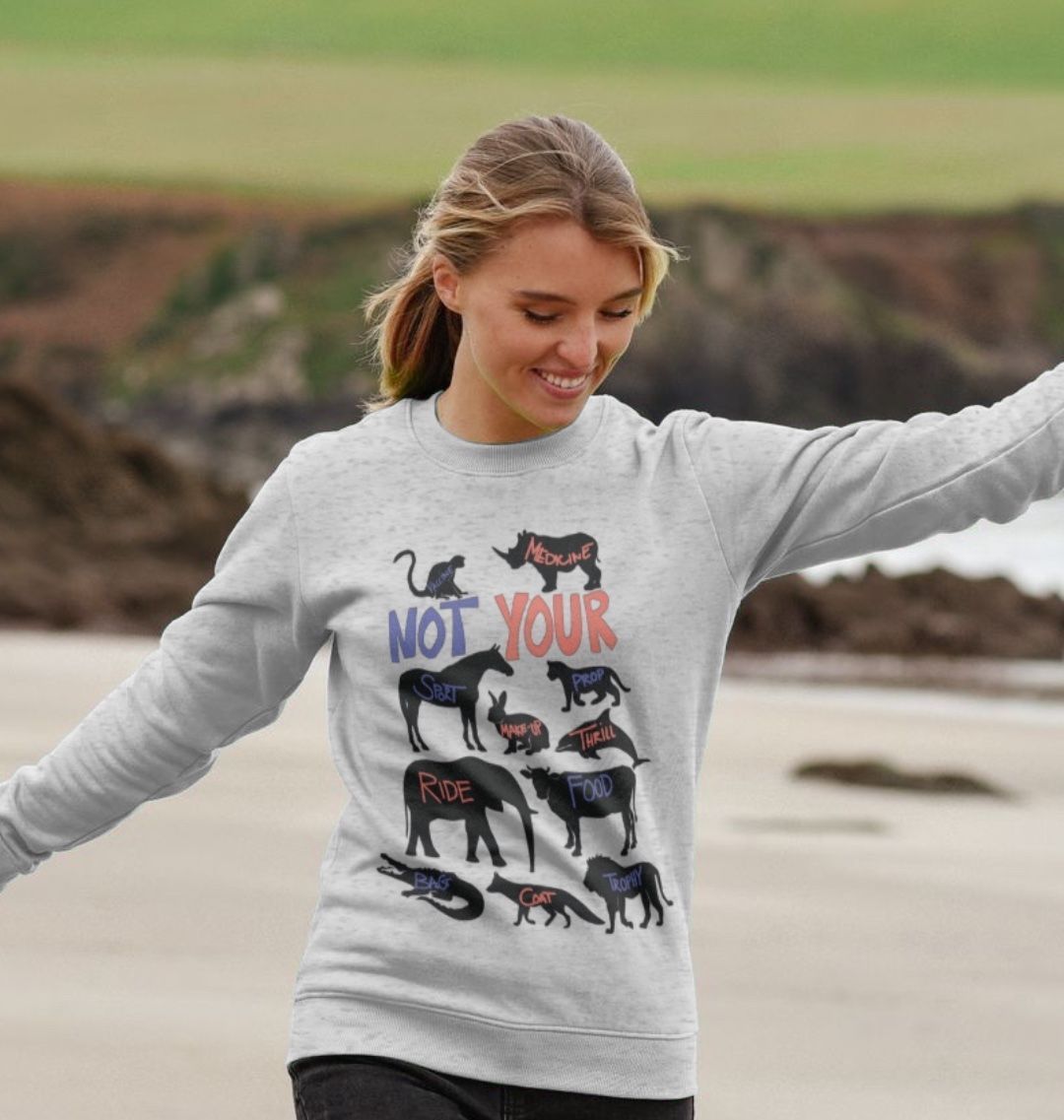 Recycled Sweatshirt: Not Your (Slim Fit)