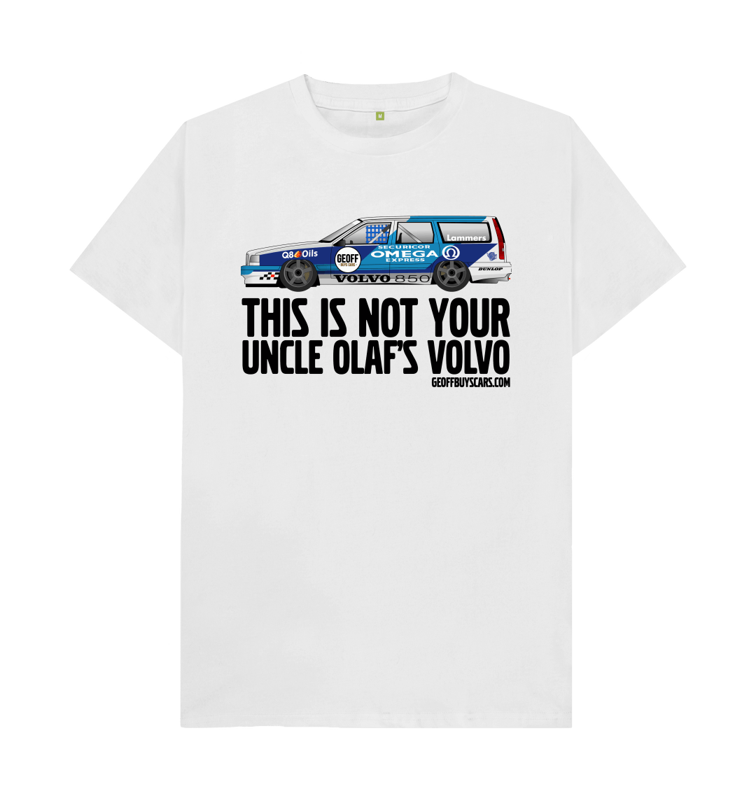 Volvo 850 T5 Estate BTCC 'Uncle Olaf' Men's Tee