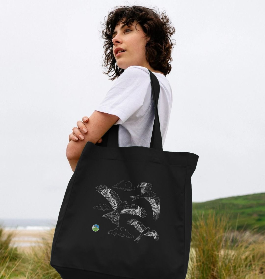 Red Kite Large Tote Bag | Official RSPB Shop