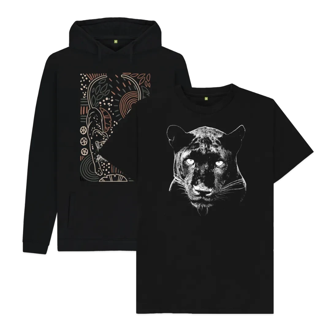 Men's Black Leopard Bundle