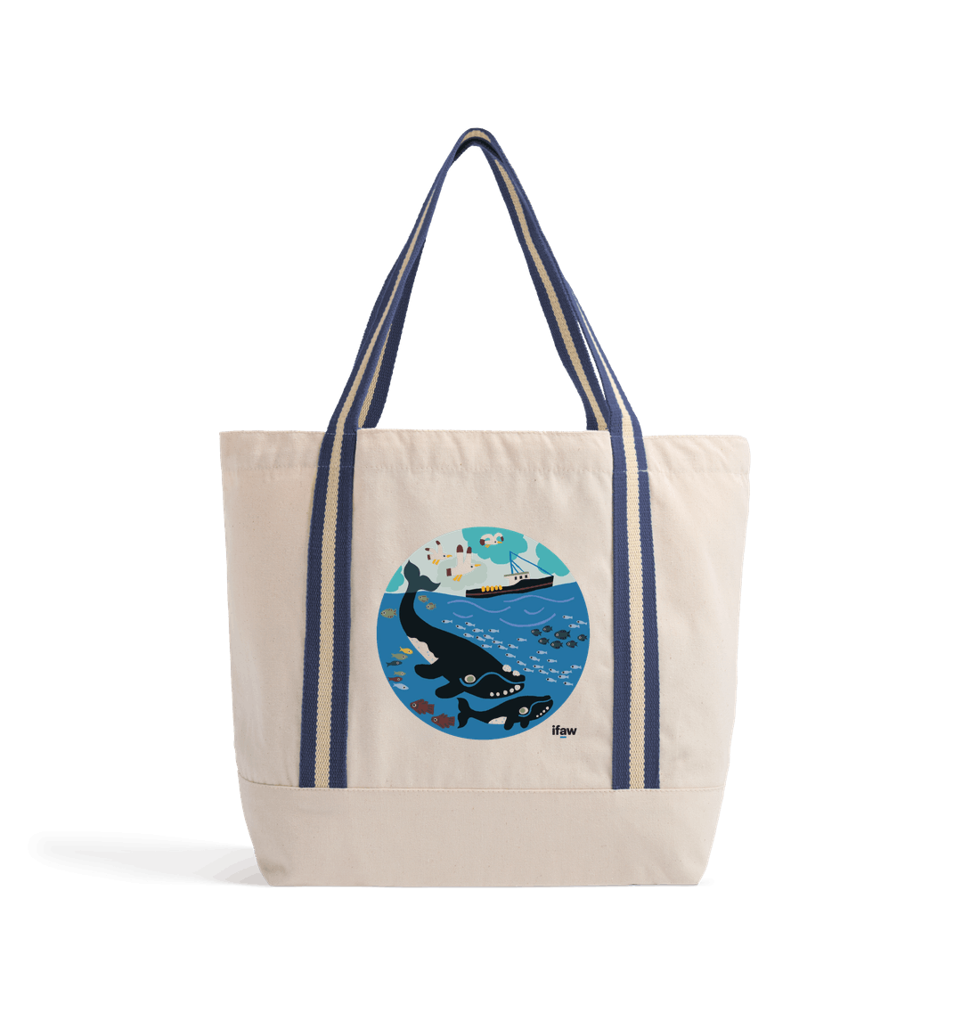 Monika Forsberg x IFAW Beach Bag