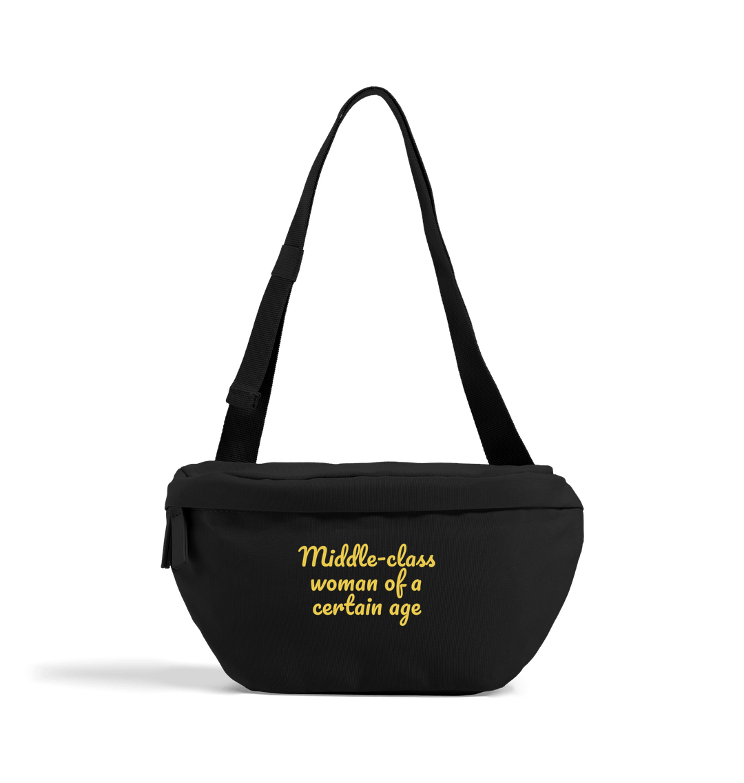 Middle-class woman of a certain age crossbody bag