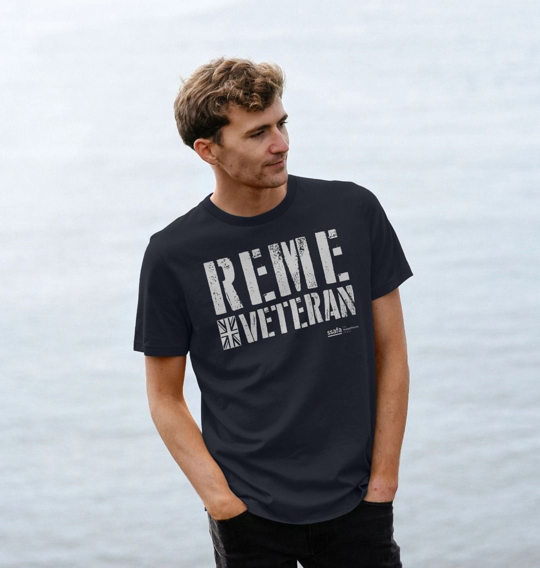 SSAFA REME Veteran T-shirt (Navy Blue) | SSAFA Store