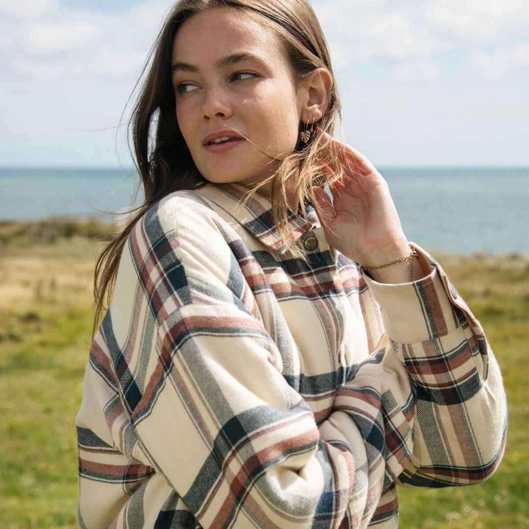 Women's Sherpa Lined Flannel Jacket | Sherpa Fleece Lined Jacket | Rapanui