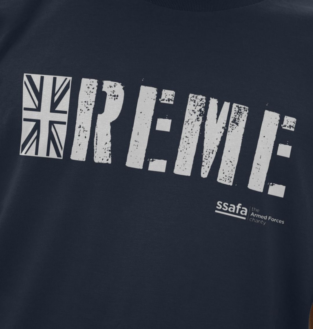 SSAFA REME T-shirt (Navy Blue) | SSAFA Store