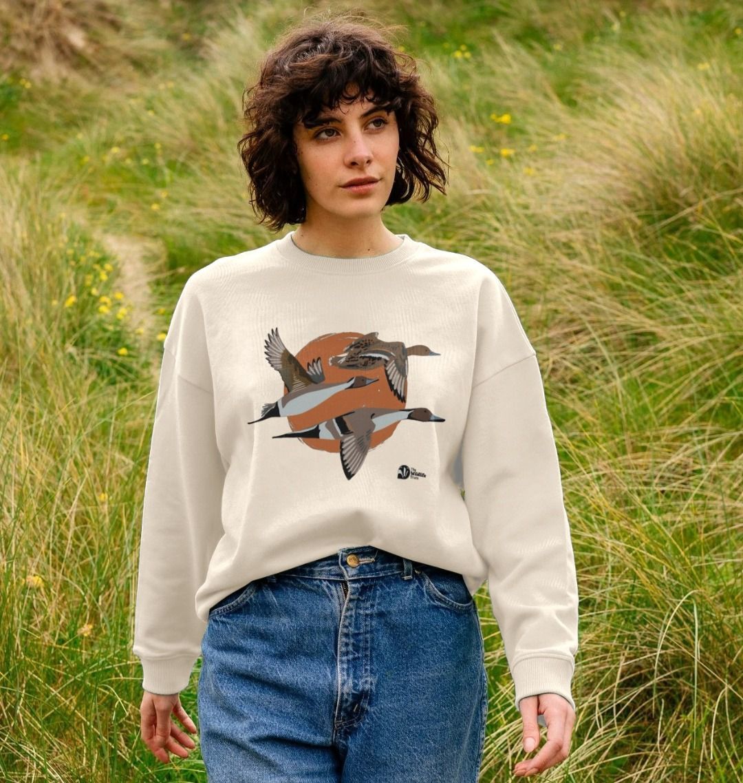 Pintail Ducks Oversized Jumper