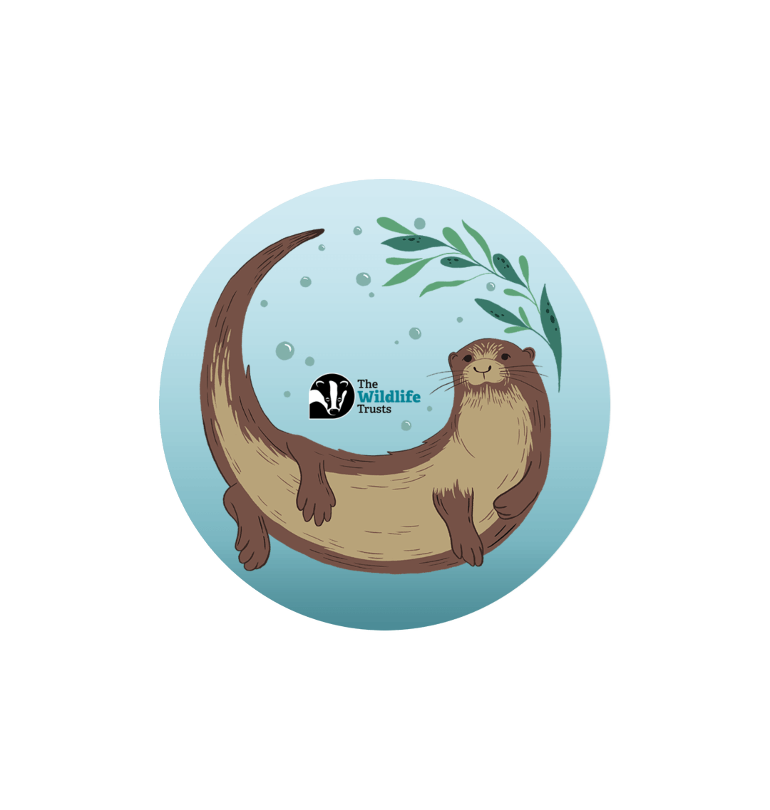 Otter Stickers Cute Otter Swimming Sticker Decal Laptop Automotive