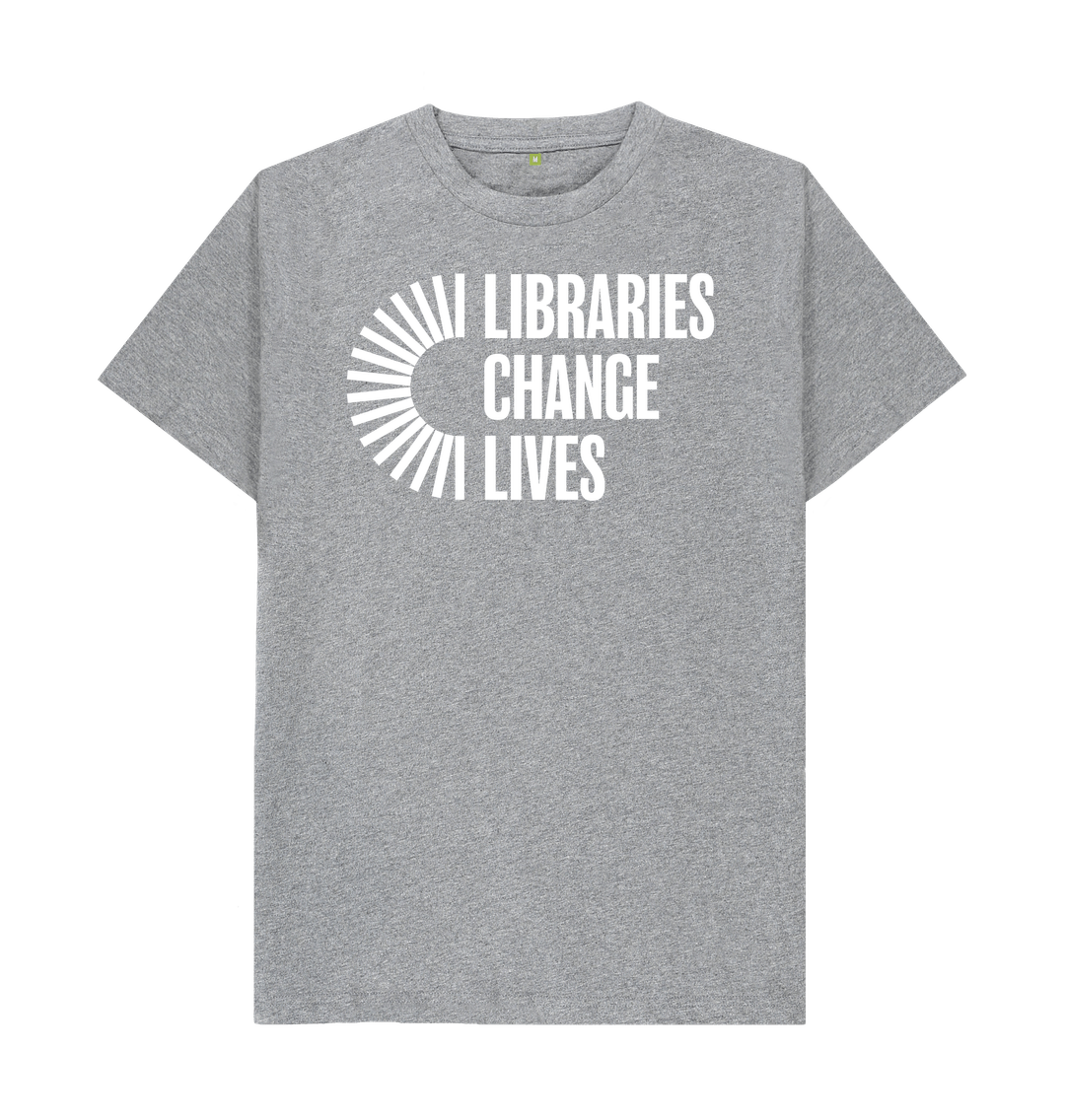 Libraries Change Lives Unisex T Shirt | Librarian Gifts
