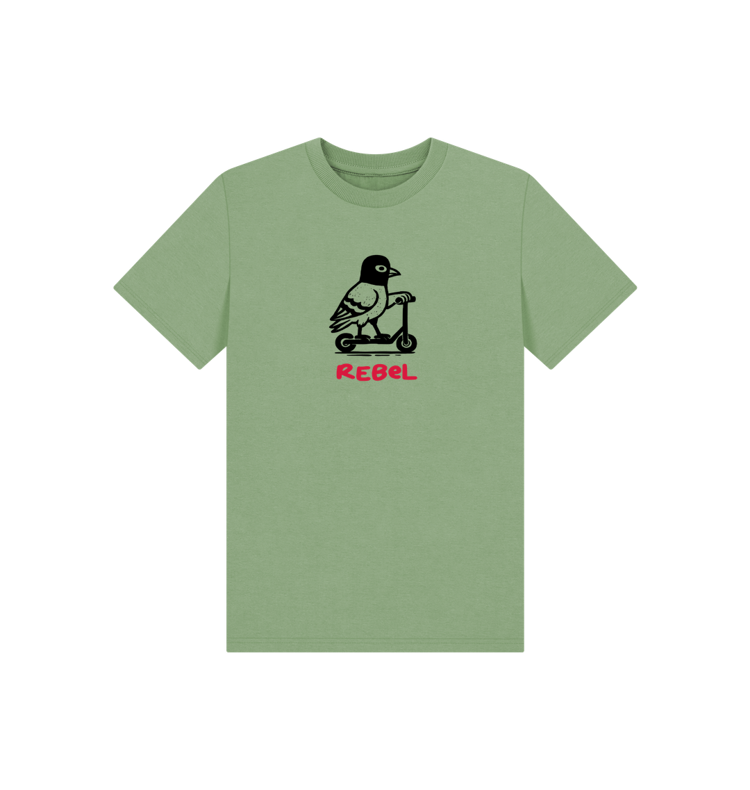 Kids Rebel Bird T-shirt | Scooter Shirt | Rapanui