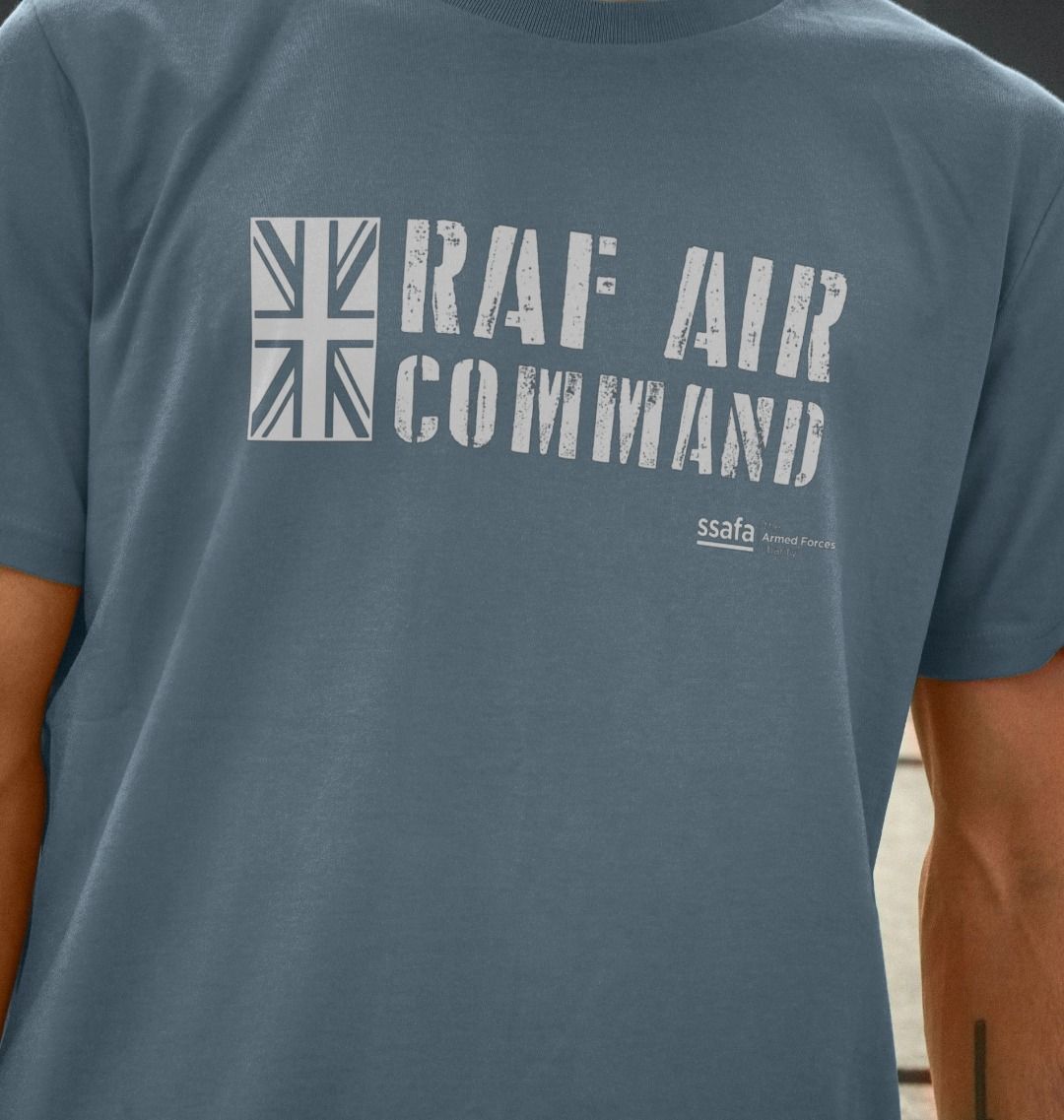 SSAFA RAF Air Command T-shirt (Stone Blue) | SSAFA Store