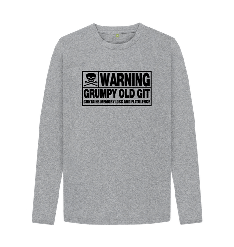 Warning, Grumpy Old Git Long Sleeve