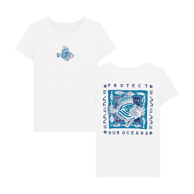 Women's Oversized Protect Our Oceans T-shirt