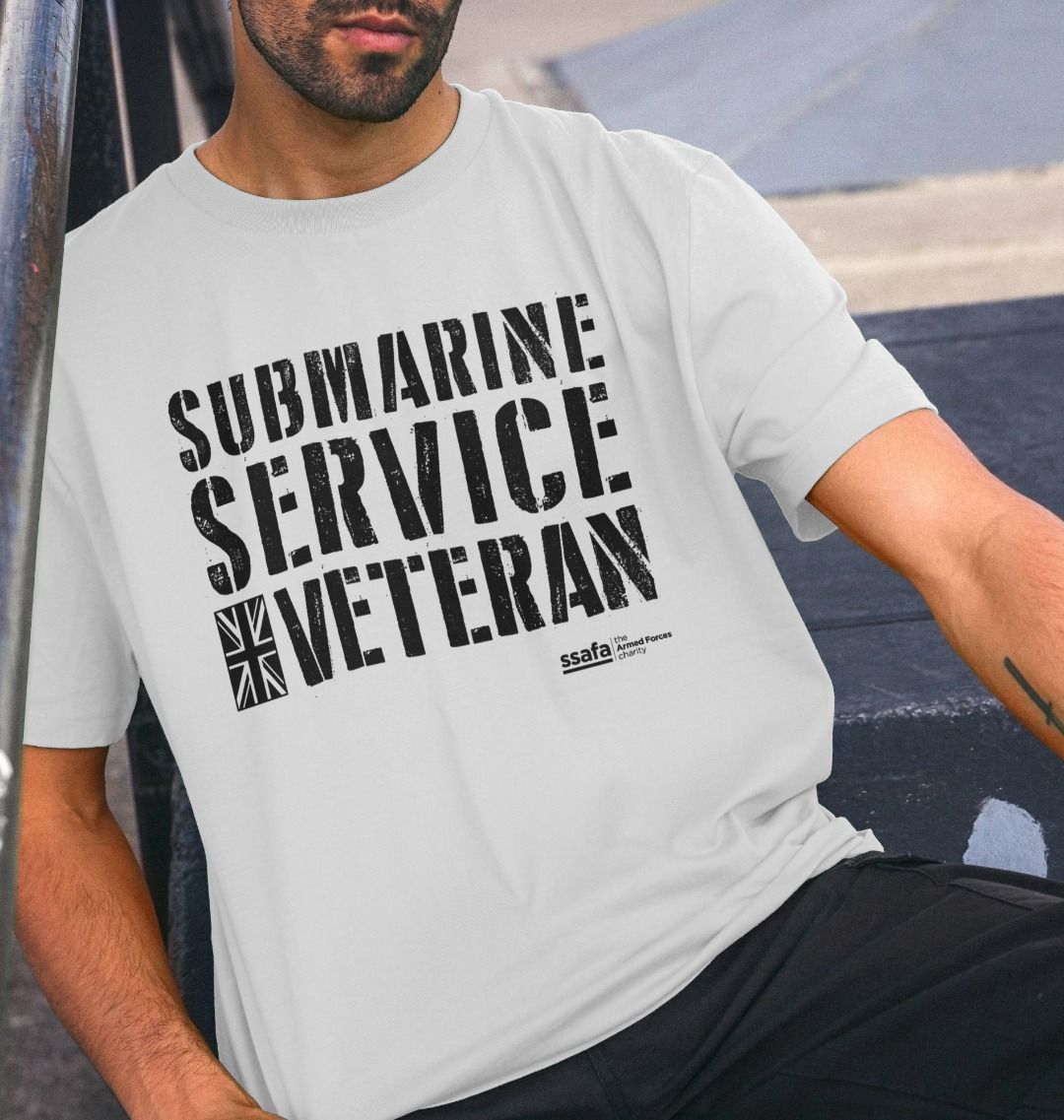 SSAFA Submarine Service Veteran T-shirt (White) | SSAFA Store