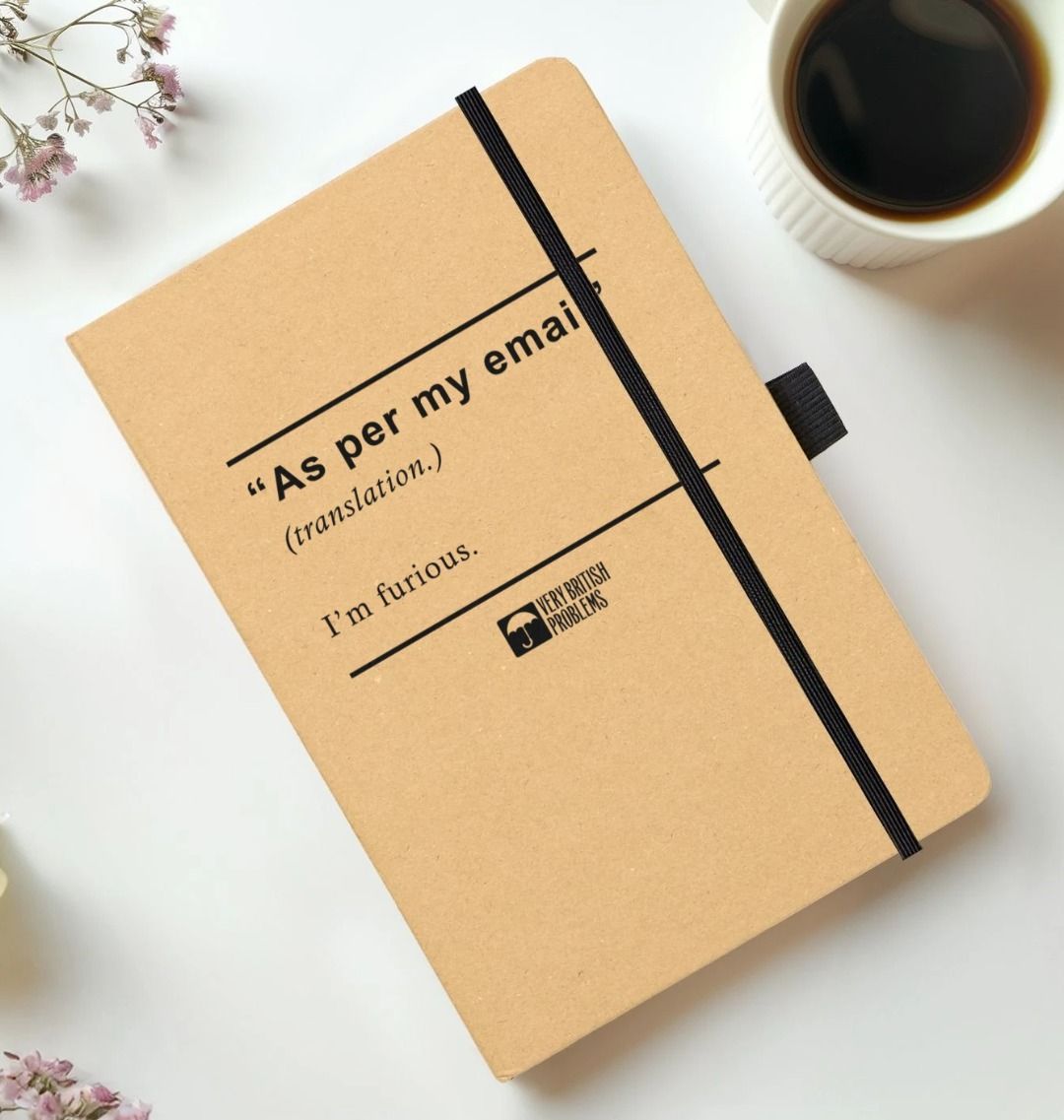 As Per My Email Notebook (Dark)