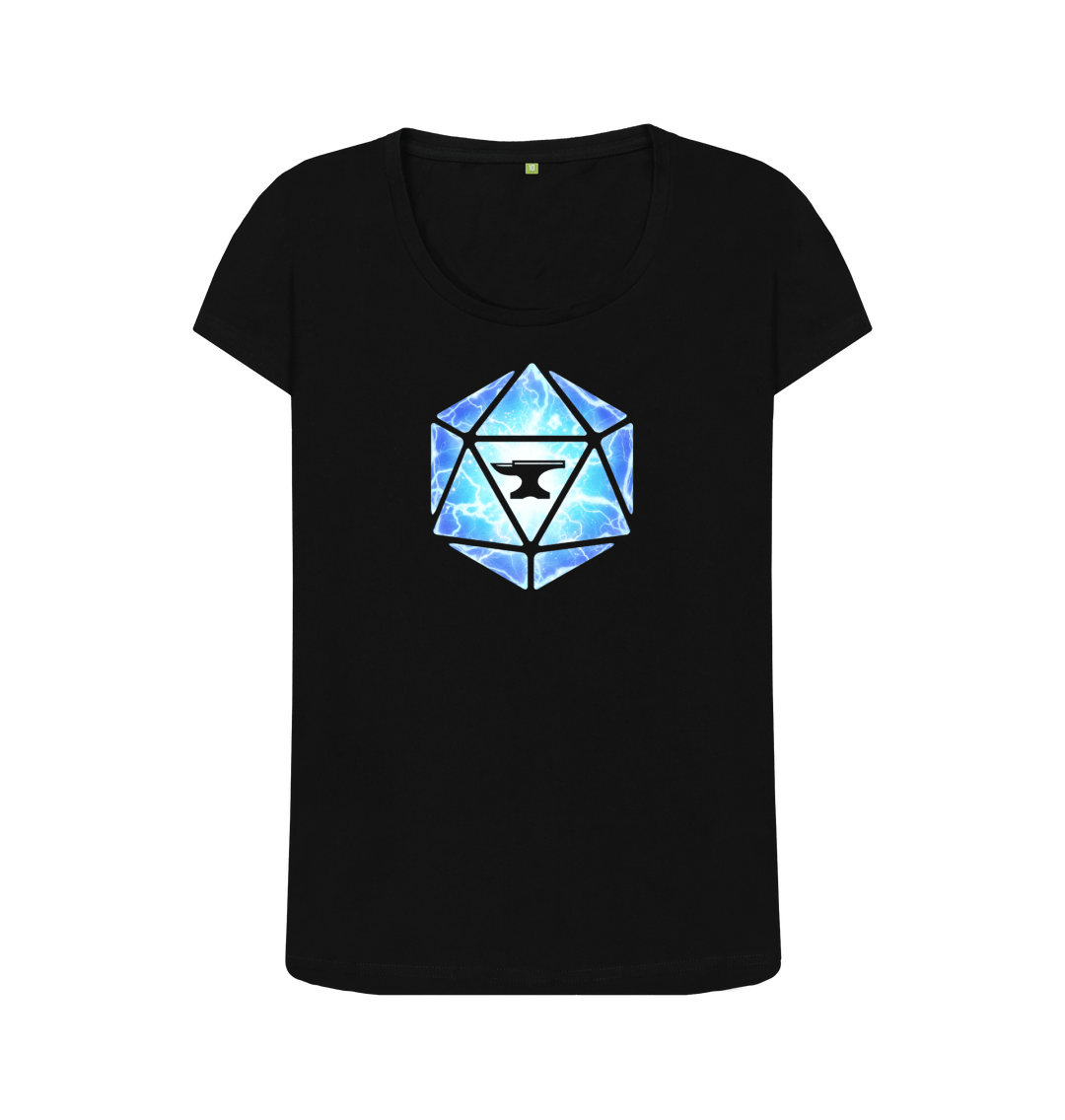 Lightning d20 Scoop Tee