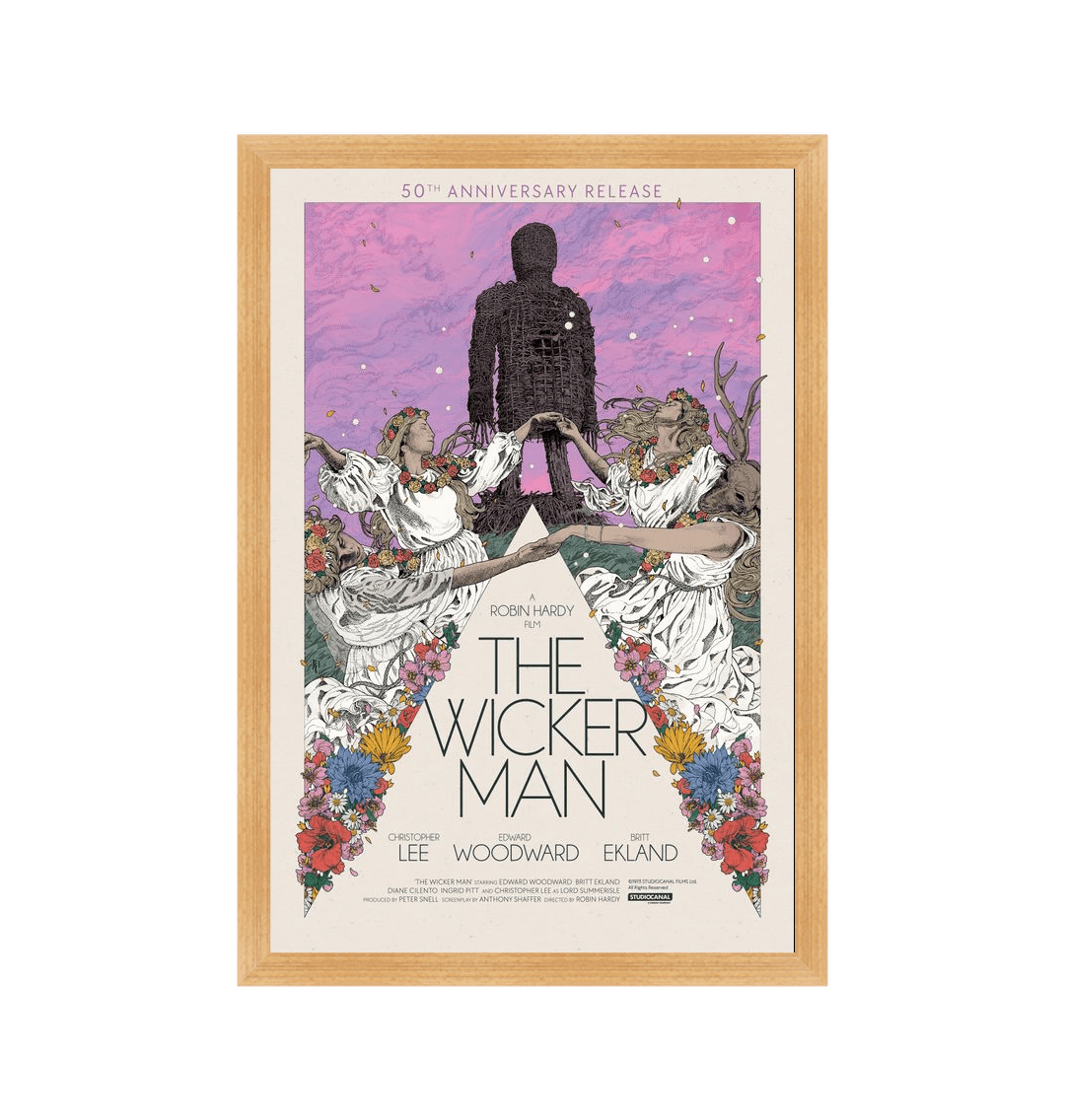 The Wicker Man Framed Print
