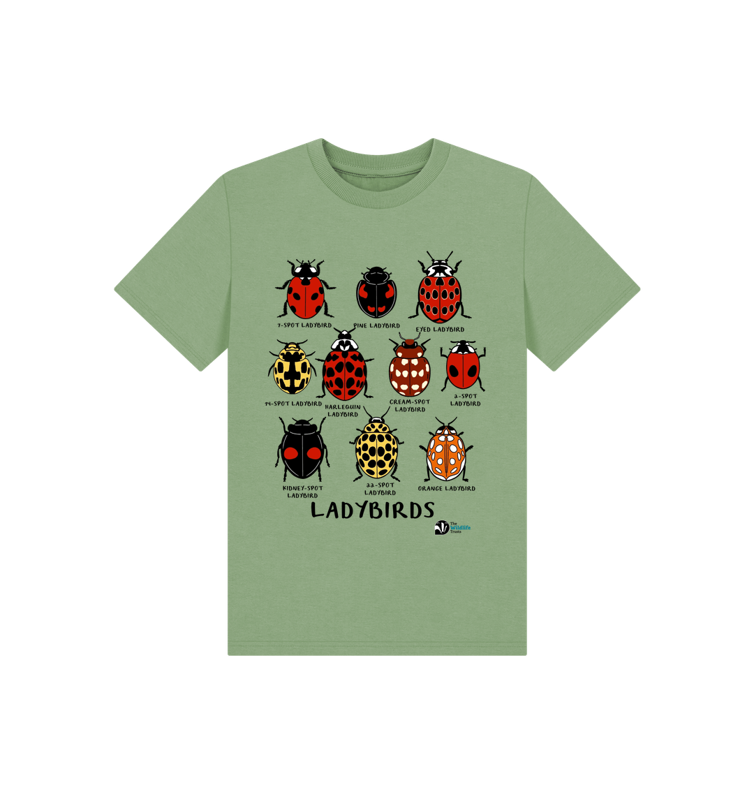 Ladybird Kids T-shirt | The Wildlife Trusts Shop