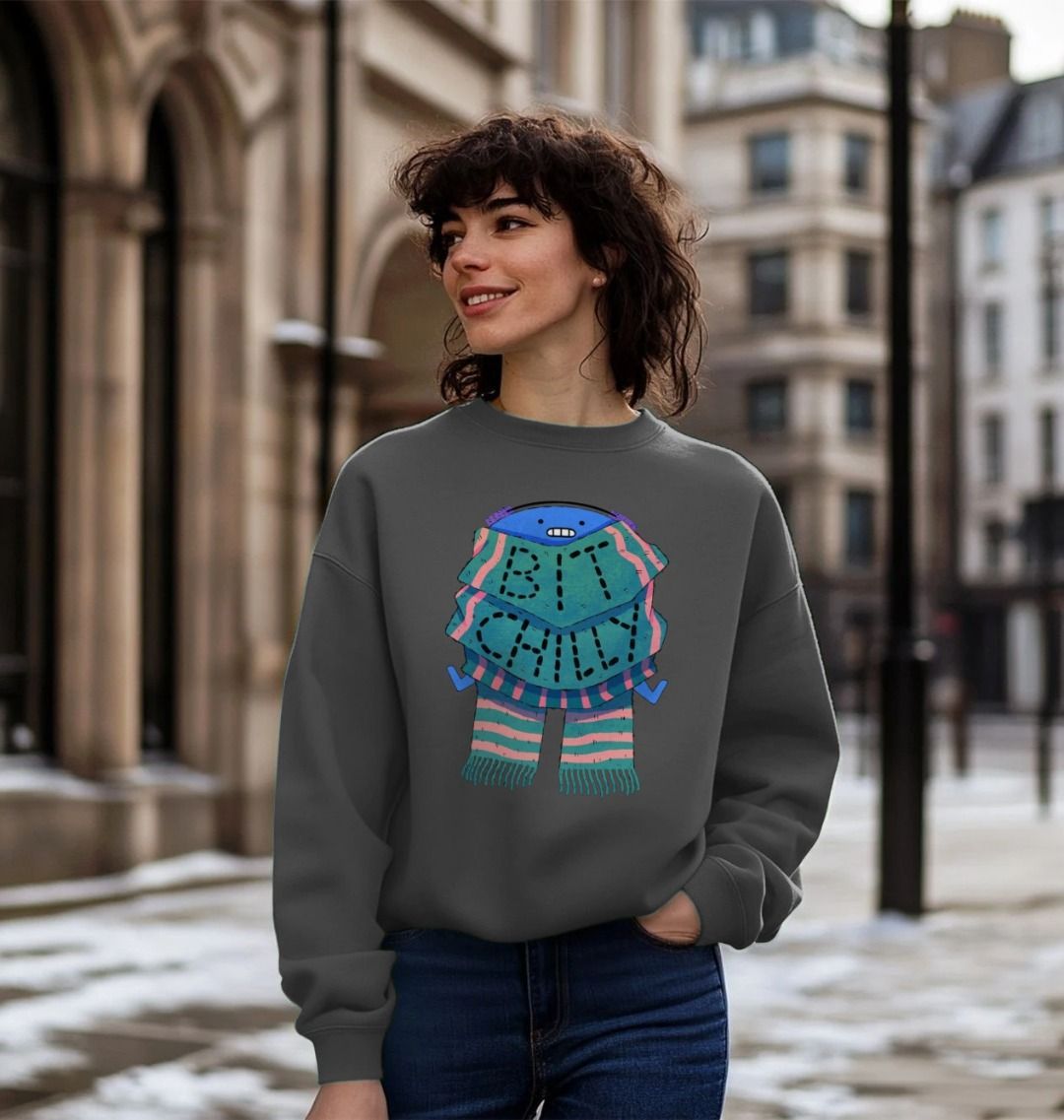 Bit Chilly Oversized Jumper