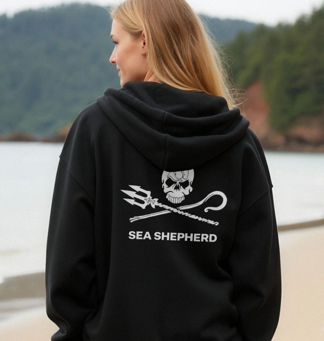 Sea Shepherd Jolly Roger Zip Hoodie