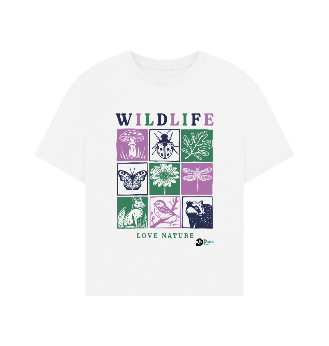 Wildlife Oversized T-Shirt | Wildlife Trusts