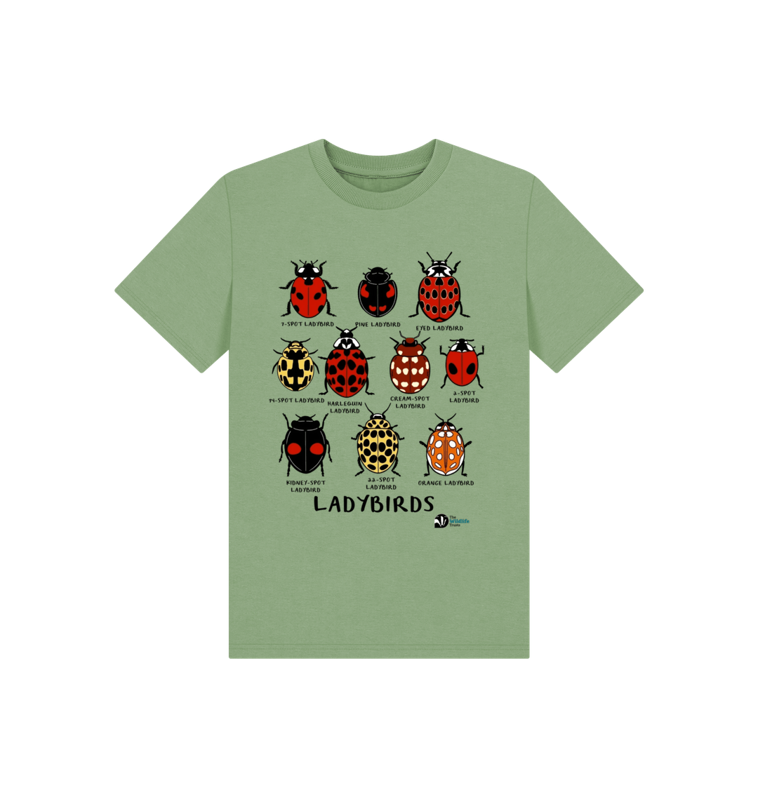 Ladybird Kids T-shirt | The Wildlife Trusts Shop