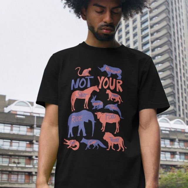 Recycled T-Shirt: Solution Not Pollution (Slim Fit)