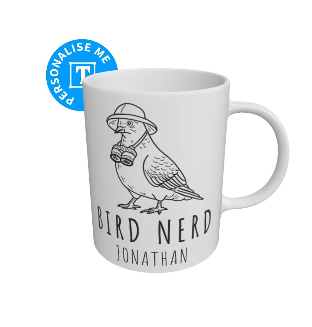 Personalised Bird Nerd Mug | Official RSPB Shop